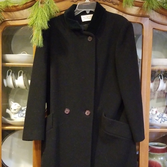 Talbots | Jackets & Coats | Talbots Vintage Wool Long Dress Coat Ilgwu ...